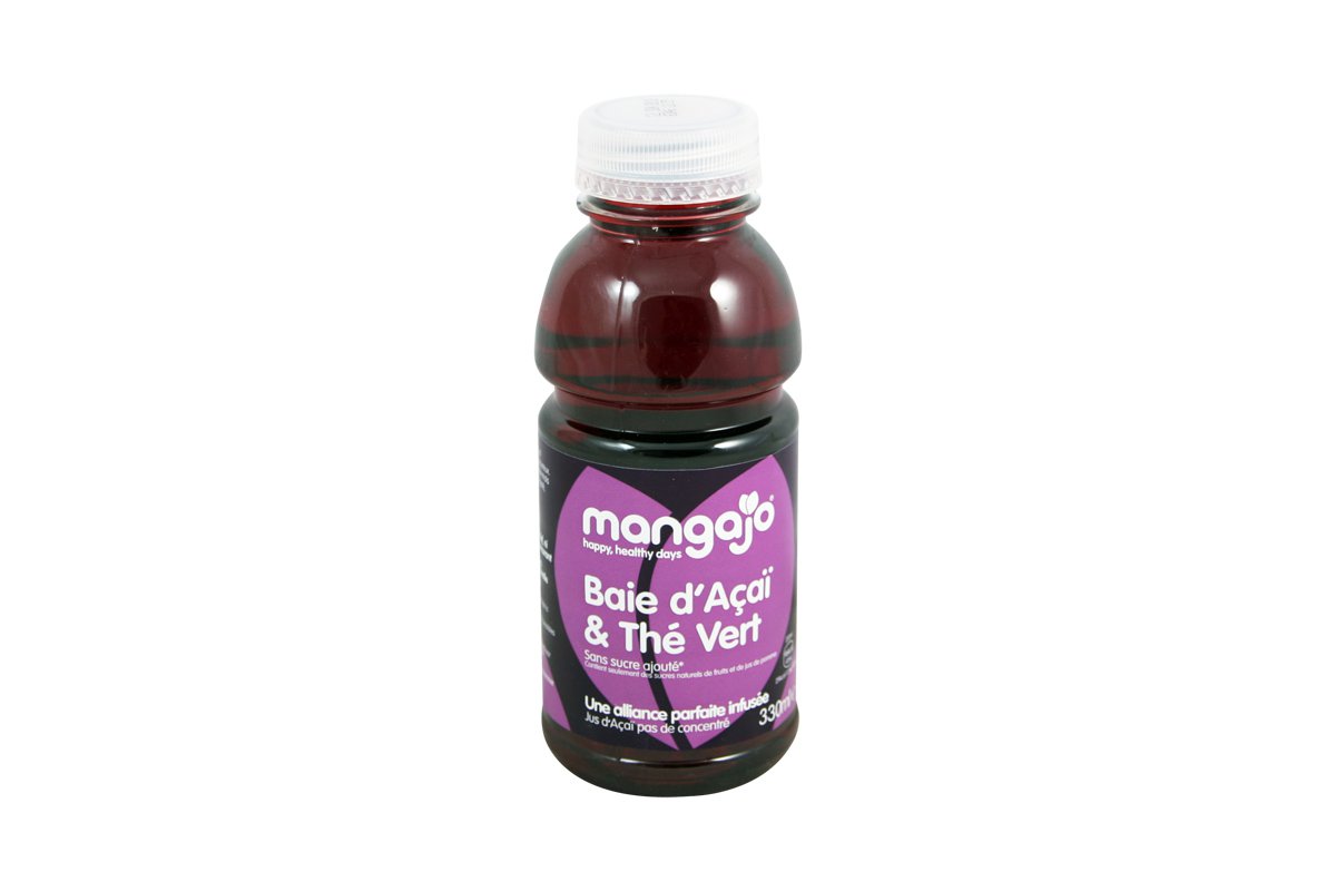 Mangajo - Thé glacé naturel açai-berry et thé vert - 33 cl